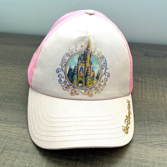 Disney | Accessories | Disneys 5th Anniversary Limited Edition Pink Hat ...
